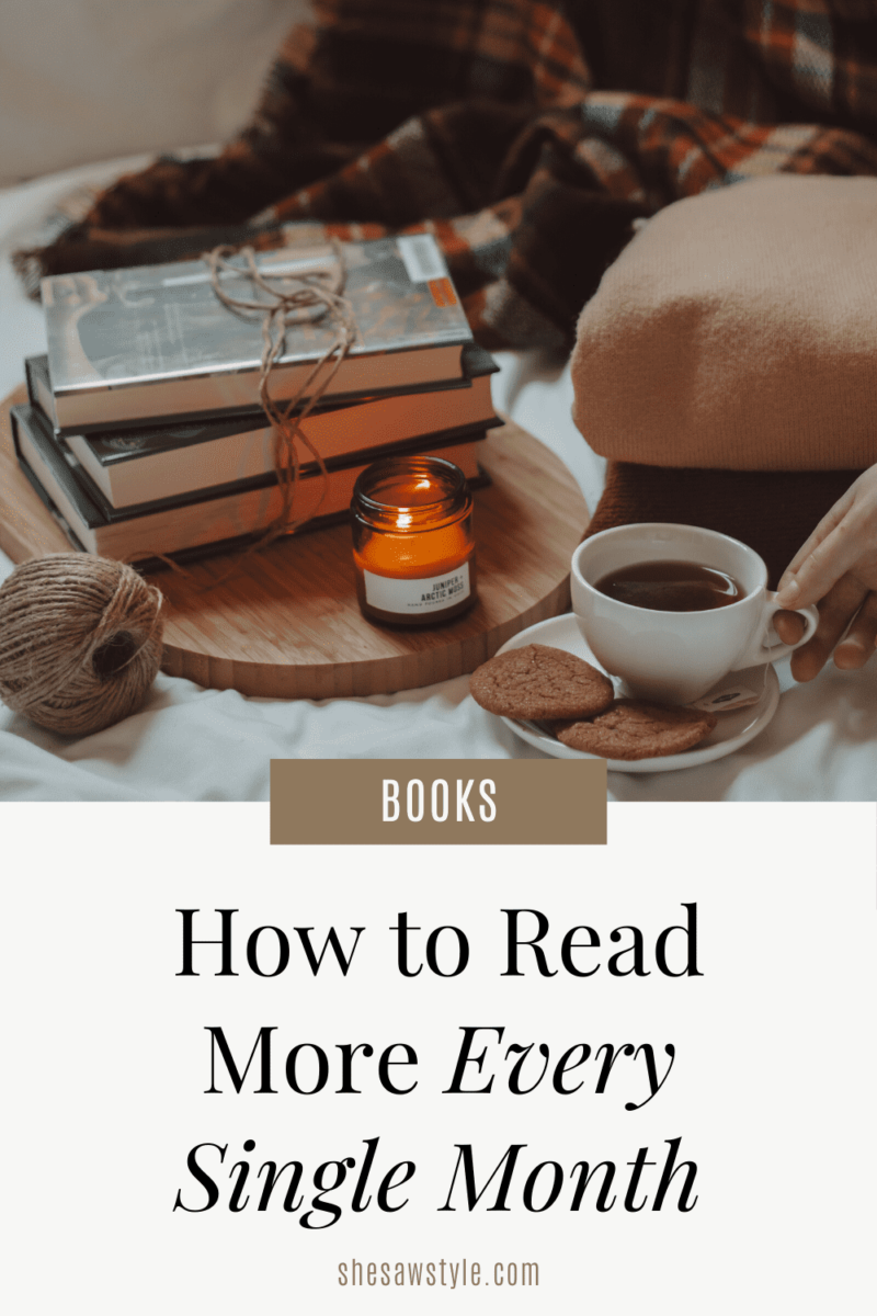 How To Read More Every Single Month | The Espresso Edition