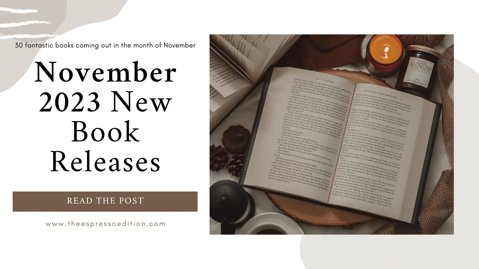 30 New Book Releases In November 2023 To Add To Your Reading List | The ...