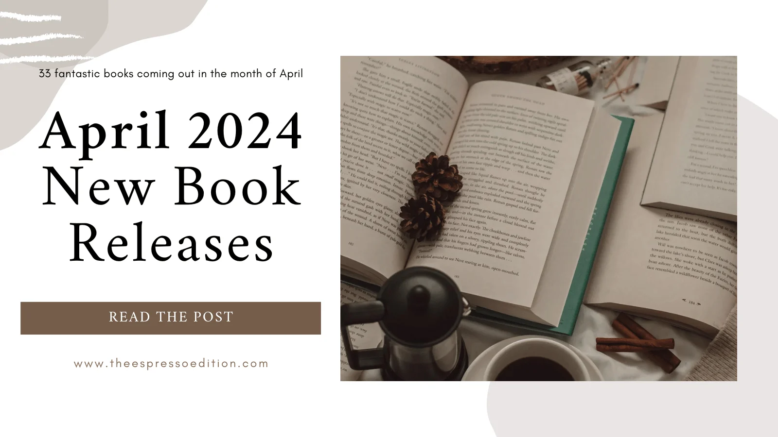 33 New Book Releases In April 2024 To Add To Your Reading List | The ...